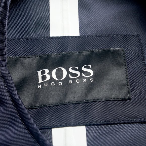 Hugo Boss | Jackets & Coats | Hugo Boss Mens Defencerw Trench Raincoat ...